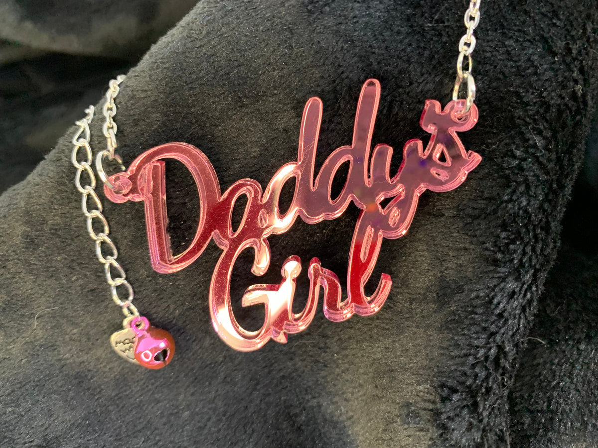 Daddy girl necklace store